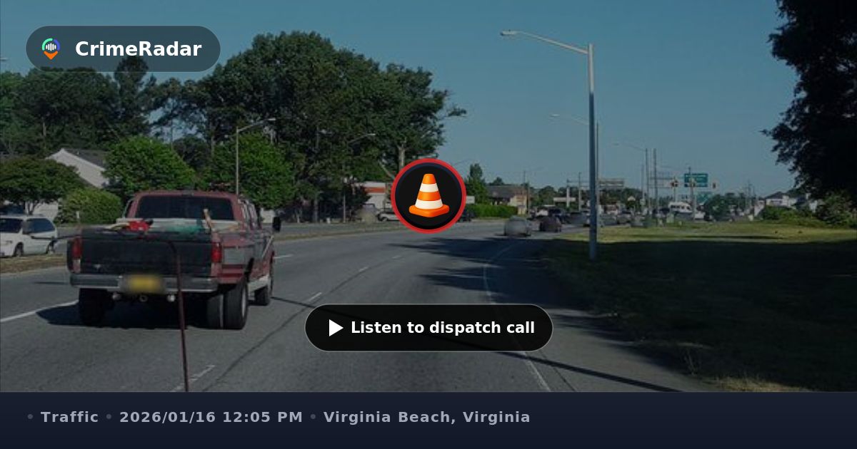 Possible traffic collision near Indian River Rd, Virginia Beach VA ...