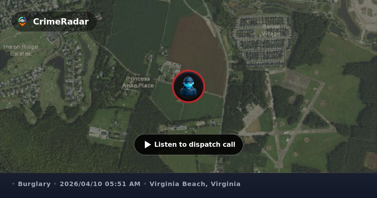 Burglar alarm at Pungo Pizza and Ice Cream, Virginia Beach VA | CrimeRadar