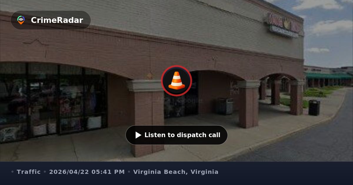 Pedestrian struck near shopping center parking lot, Virginia Beach VA ...