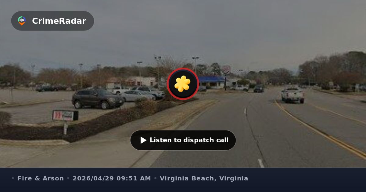 Fire alarm investigation at Virginia Beach mall, Virginia Beach VA ...