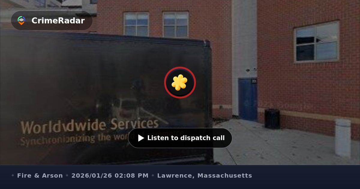 Fire units respond to burst pipe at school, Lawrence MA | CrimeRadar