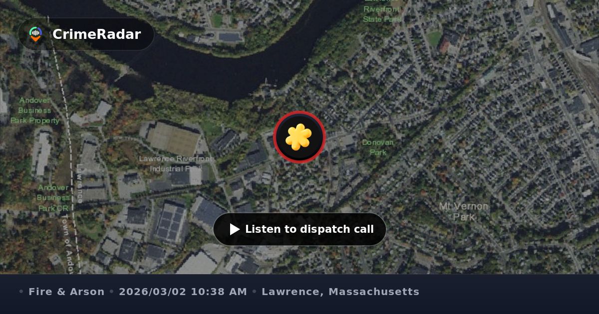 Gas odor reported inside Beacon Courts building, Lawrence MA | CrimeRadar