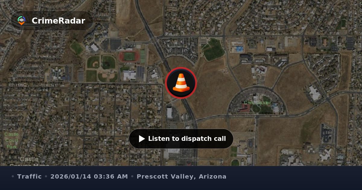 Traffic stop near Glassford Hill Rd and Veterans Way, Prescott Valley ...