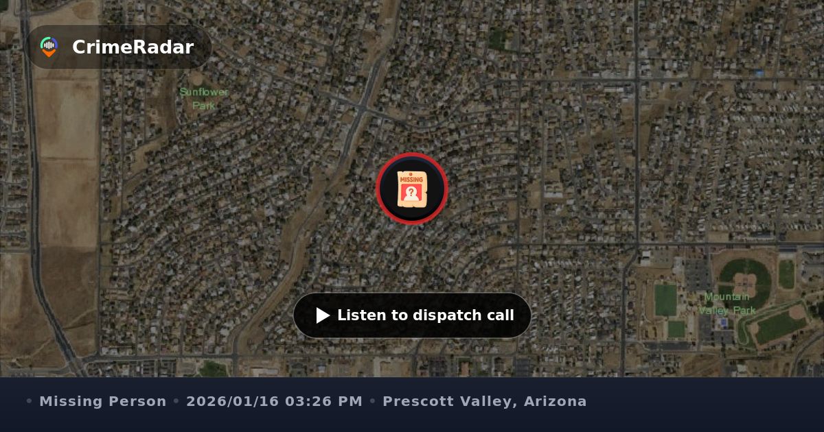 Deputies conduct welfare check on Dowling Court, Prescott Valley AZ ...