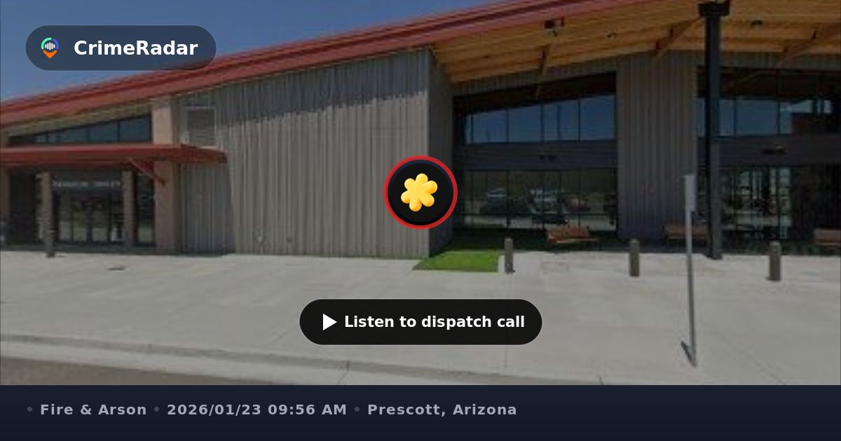 Fire crews respond to alert at Prescott airport, Prescott AZ | CrimeRadar