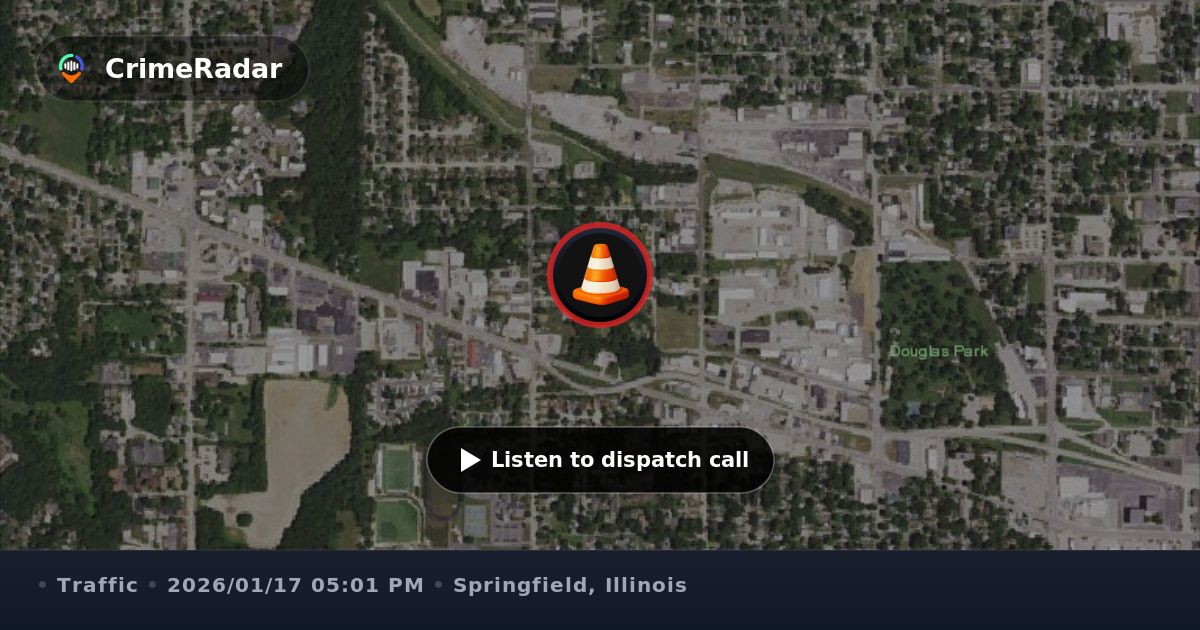 Possible traffic stop near Hickory St in Springfield, Springfield IL | CrimeRadar