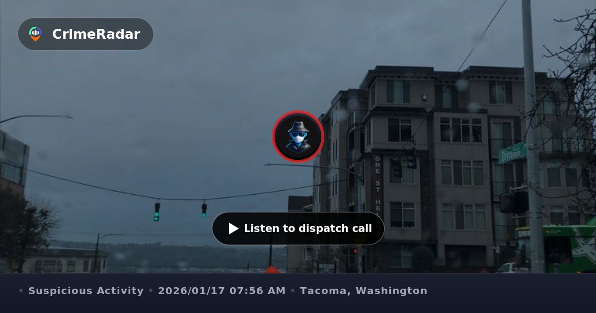 Silent panic alarm at Main Street clinic, Tacoma WA | CrimeRadar