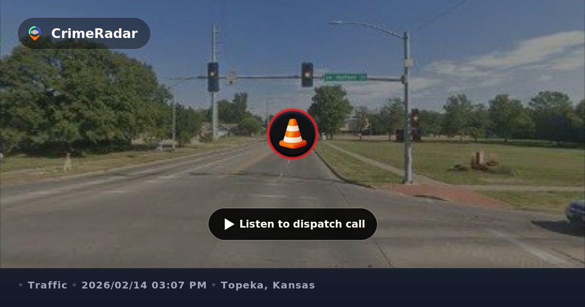 Traffic crash involving car and SUV on SW Huntoon, Topeka KS | CrimeRadar