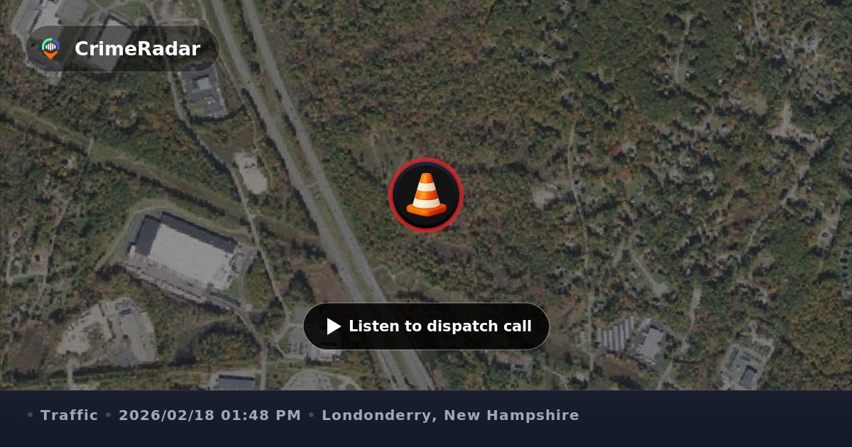 Multi-car crash near diner on Rockingham Road, Londonderry NH | CrimeRadar