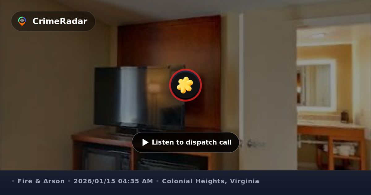 Fire crews respond to possible vehicle issue near South Ave, Colonial ...