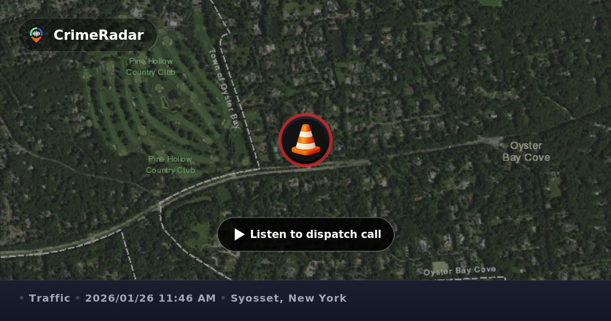 Injury reported in traffic accident near Split Rock Rd, Syosset NY ...