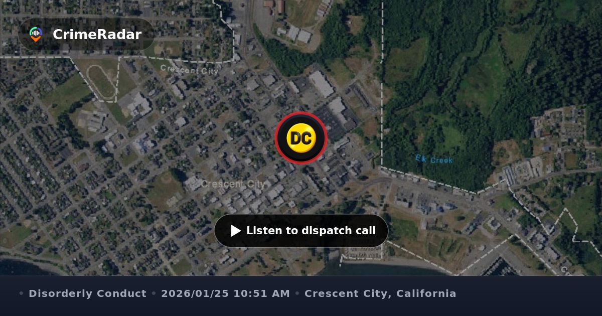 Deputies check on man acting erratically near Northcrest Dr, Crescent ...