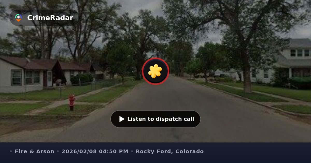 Firefighters respond to house fire near Sixth and Walnut, Rocky Ford CO ...