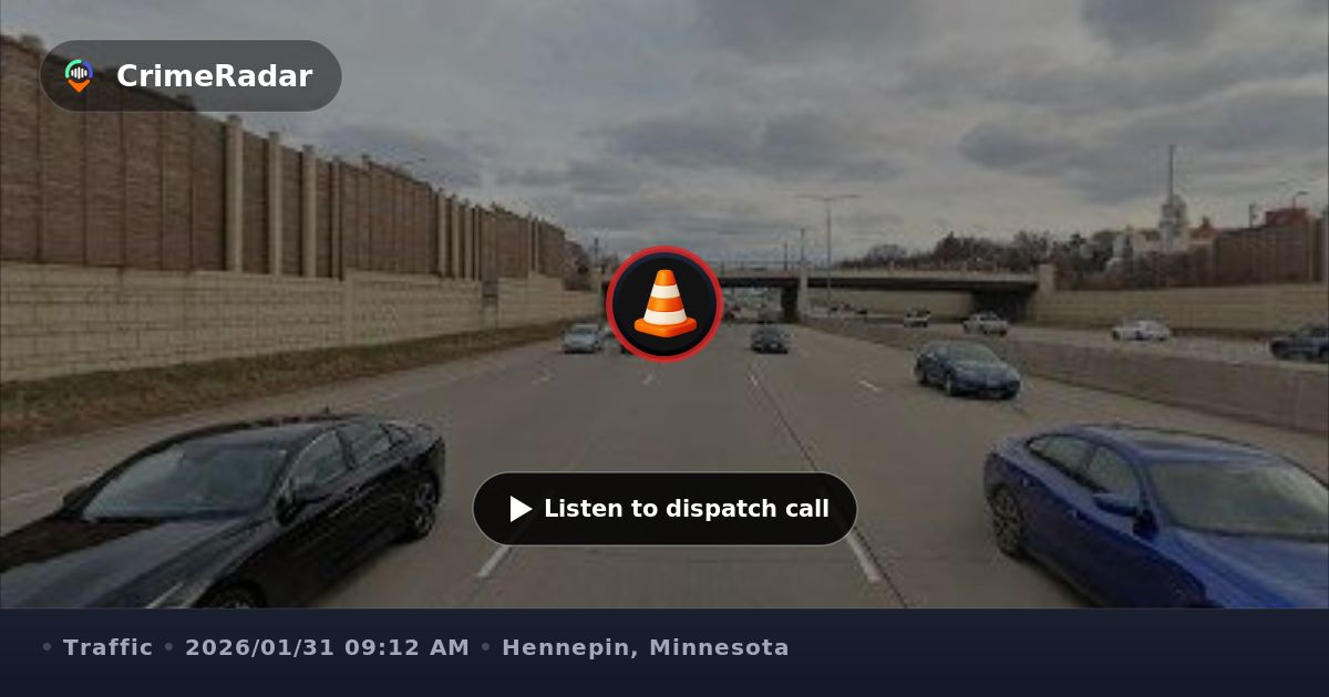 Vehicle accident reported on northbound I-35W, Hennepin County MN ...