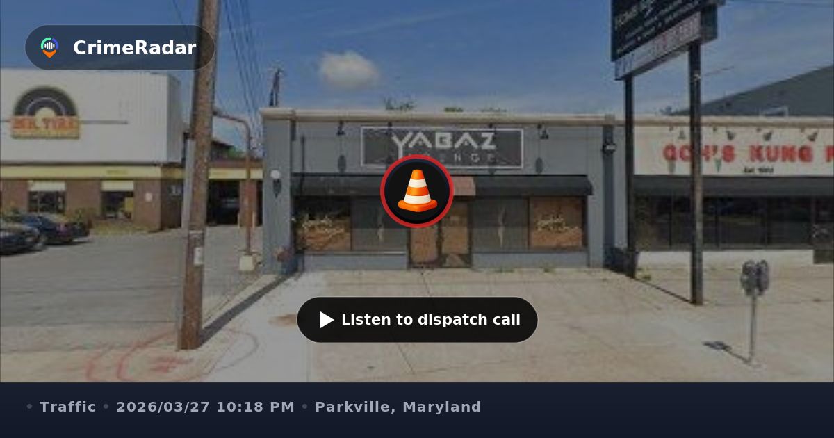 Motor vehicle crash on Harford Road in Parkville, Parkville MD | CrimeRadar