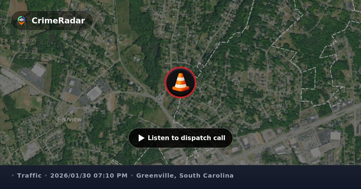 Two-vehicle crash reported near Locust Hill Rd, Greenville County SC ...