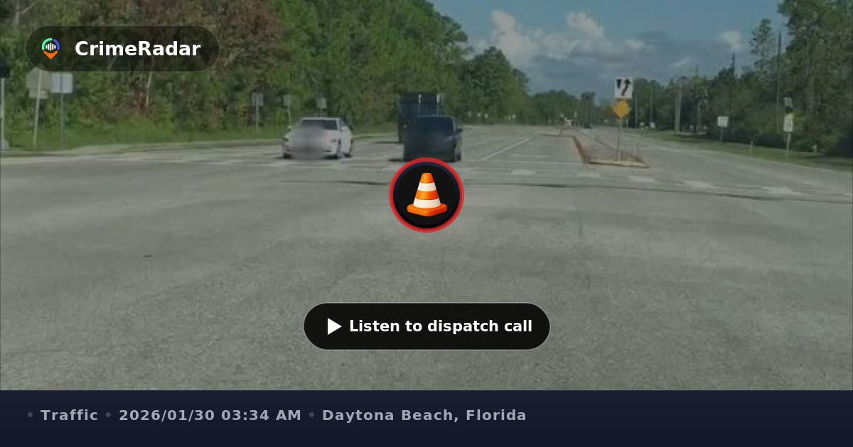 Vehicle crash reported near North Clyde Morris Blvd, Daytona Beach FL ...
