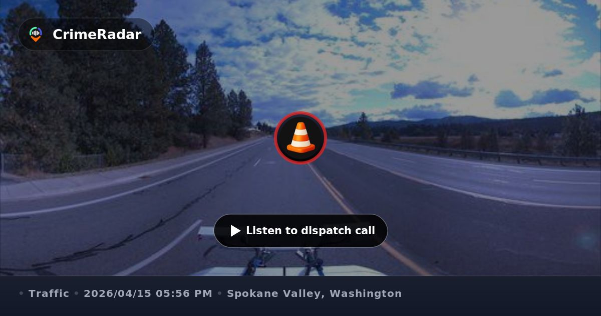 Two-car crash on Dishman-Mica Road, Spokane Valley WA | CrimeRadar