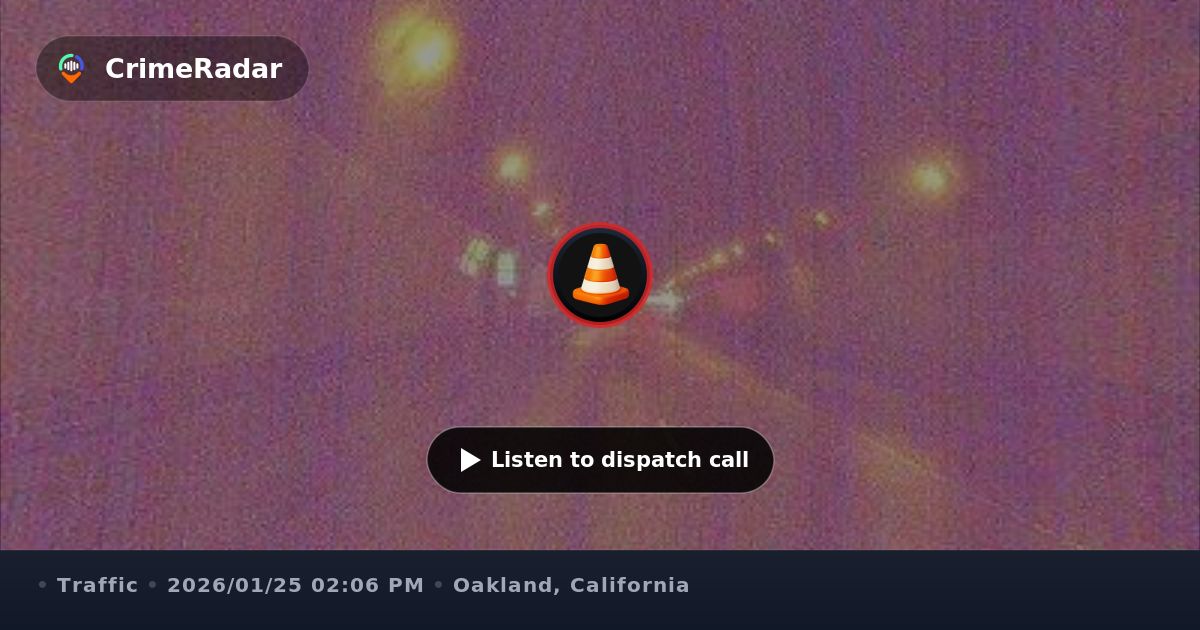 Vehicles suspected of racing on Highway 24 near tunnel, Oakland CA ...