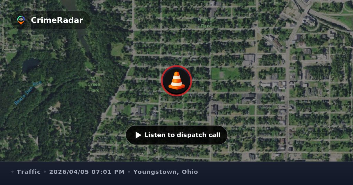 Two-car crash near Warren Madison exit, Youngstown OH | CrimeRadar
