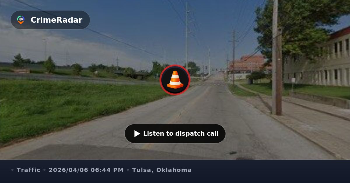 Crash near 7-Eleven on East 21st Place, Tulsa OK | CrimeRadar