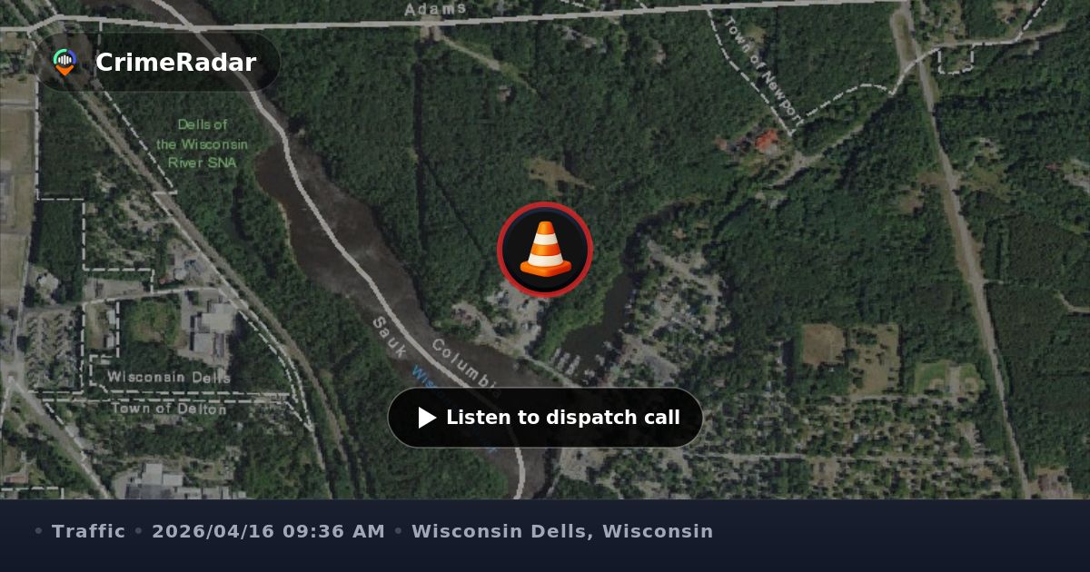 Traffic stop on Parkway at Elm Street, Wisconsin Dells WI | CrimeRadar
