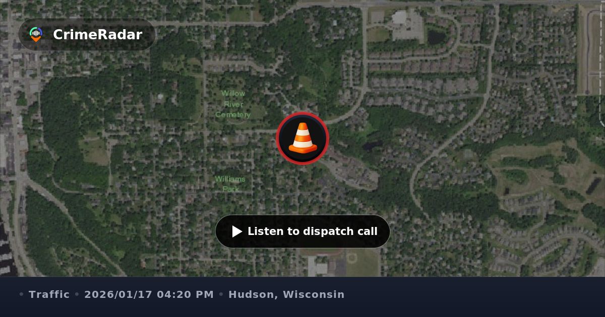 Traffic stop conducted on Gray Street, Hudson WI | CrimeRadar