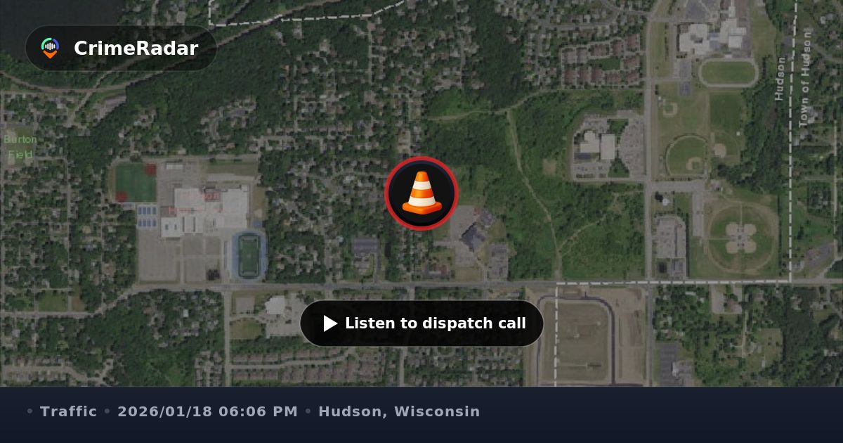 Traffic stop conducted near Evergreen Cir, Hudson WI | CrimeRadar