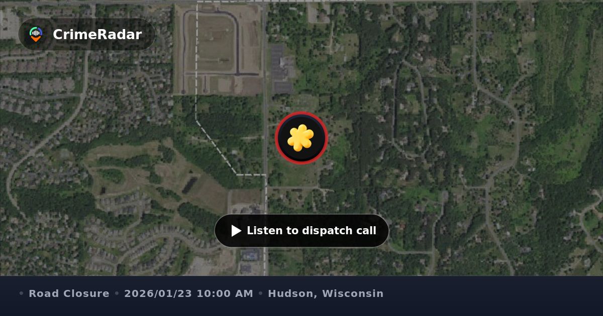 Tree blocks roadway near Walgreens in Hudson, Hudson WI | CrimeRadar