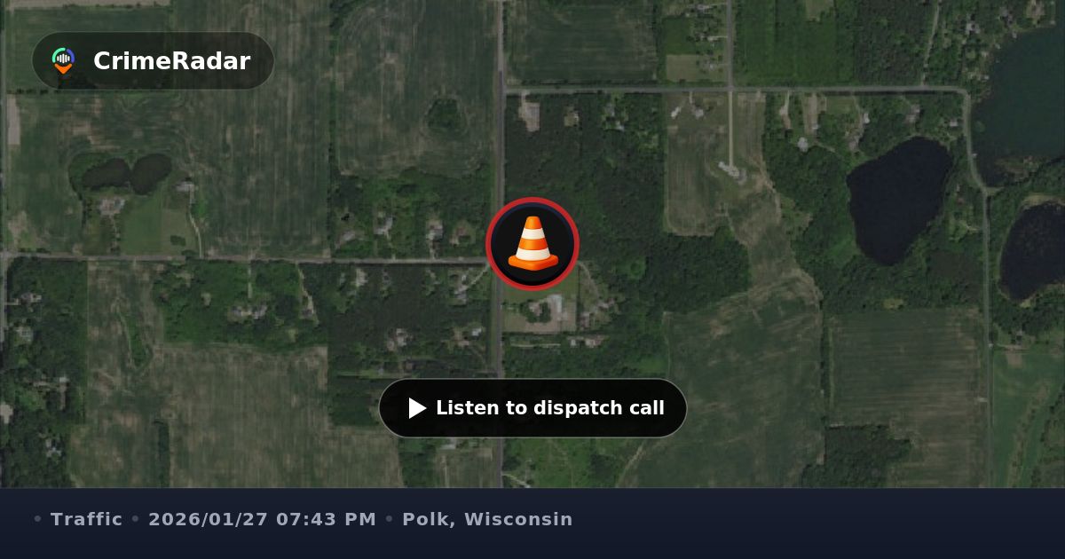 Possible reckless driver near Pine Valley Trail, St Croix County WI ...