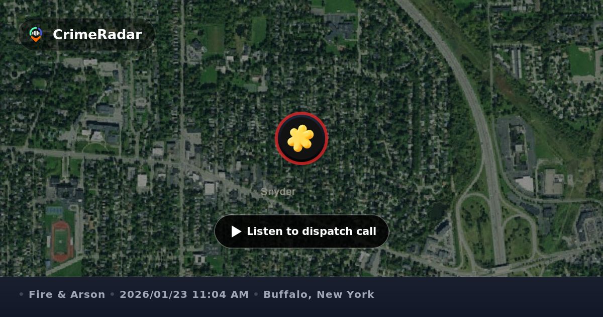 Fire alarm prompts station response near Main St, Buffalo NY | CrimeRadar