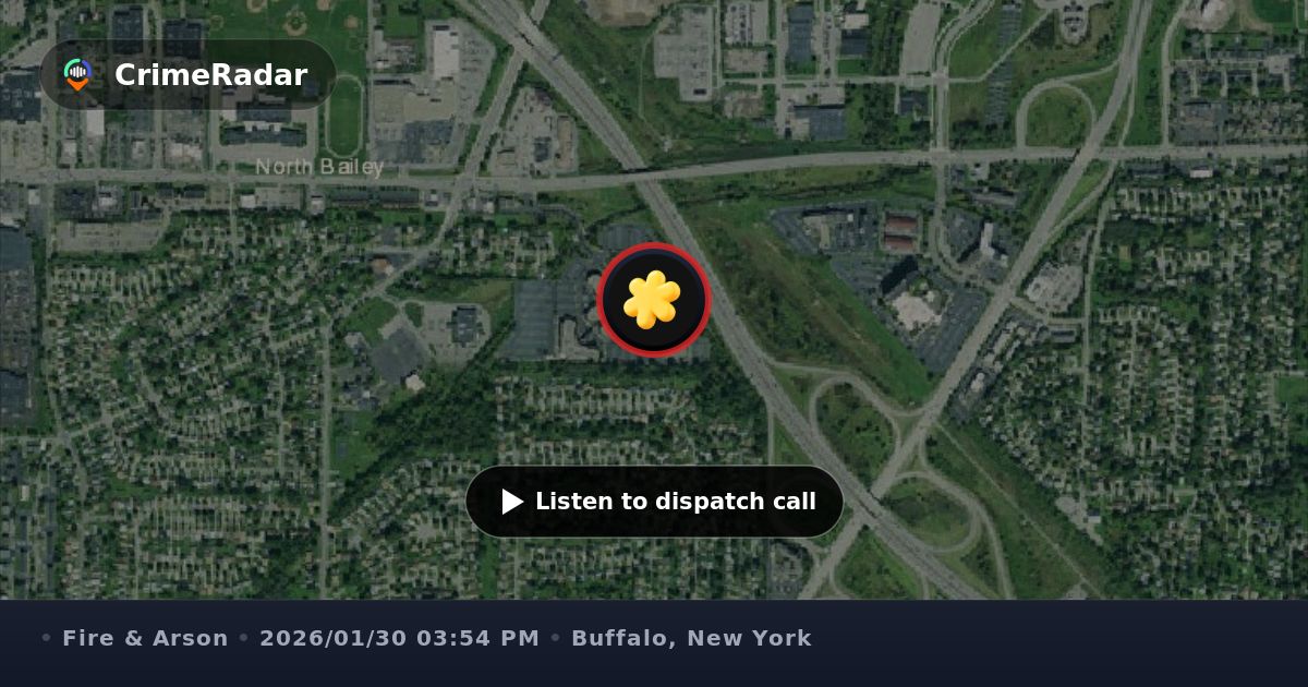 Fire alarm reported near Corporate Parkway complex, Buffalo NY | CrimeRadar