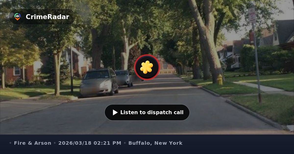 False fire alarm at Snyder Fire Department, Buffalo NY | CrimeRadar