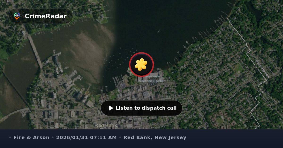 Fire crews respond to alarm at The Bluffs complex, Red Bank NJ | CrimeRadar
