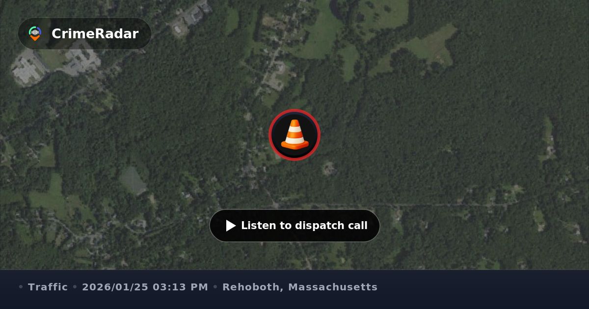 Vehicle stopped with hazards on near Bay State Rd, Rehoboth MA | CrimeRadar