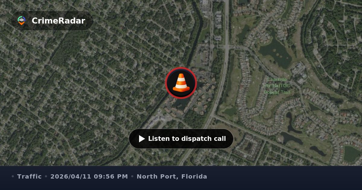 Traffic closure on I-75 near mile marker 179, North Port FL | CrimeRadar