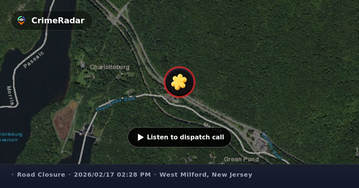 Traffic light not cycling properly on Route 23, West Milford NJ ...