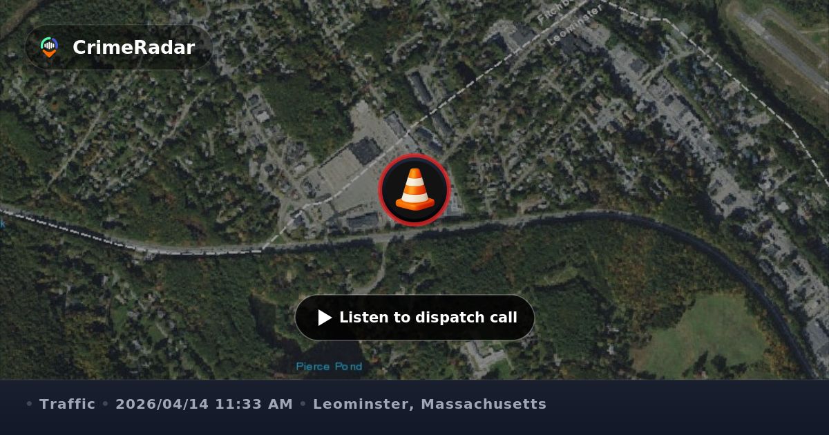 Two cars collide in parking lot, no injuries, Leominster MA | CrimeRadar