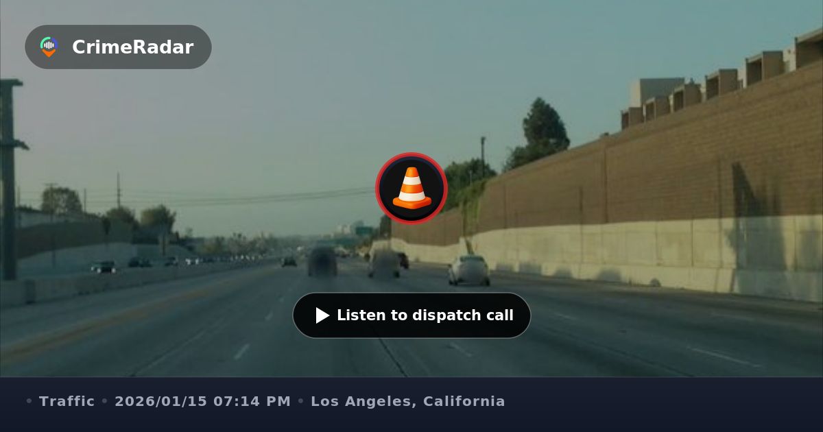 Engines respond to possible traffic incident on I-405, Los Angeles CA ...