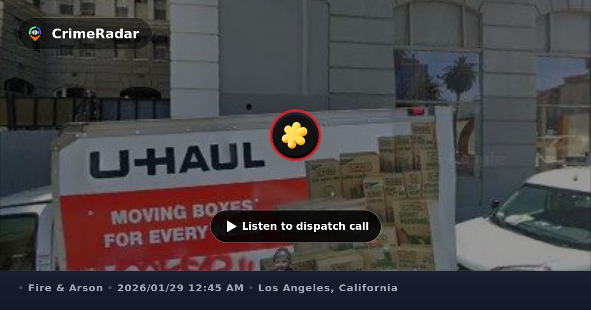 Engine responds to possible vehicle fire on Wilshire Blvd, Los Angeles ...