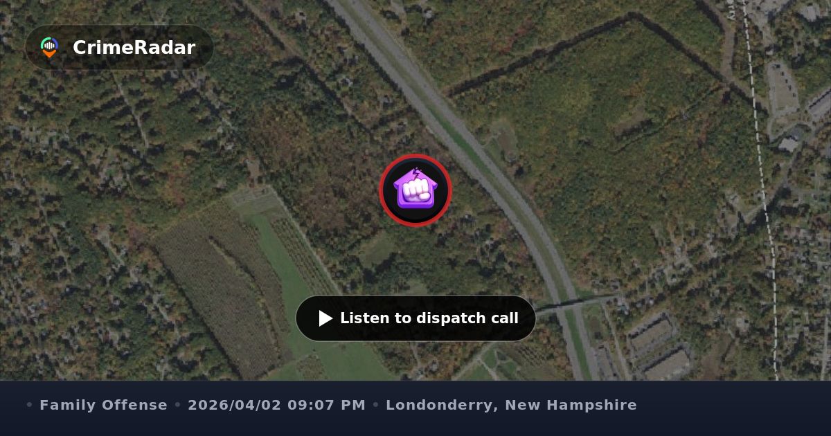 Verbal domestic dispute reported at Jetty Lane home, Londonderry NH ...