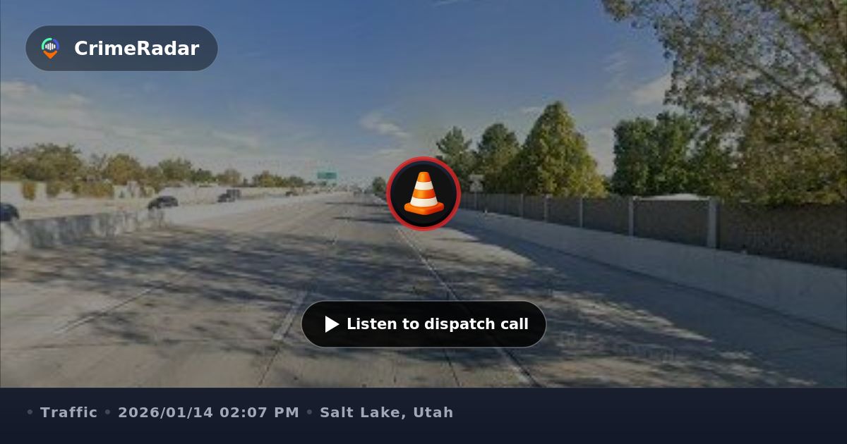 Traffic stop on box truck along Bangerter Hwy, Salt Lake County UT ...