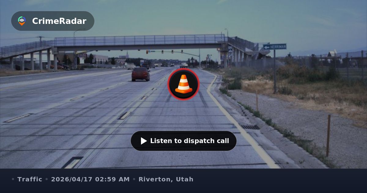 Rollover crash on Bangerter Highway, driver unhurt, Riverton UT ...