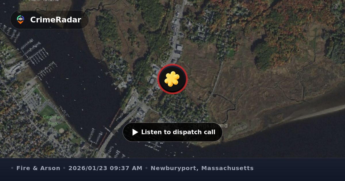 Fire alarm activation on Merrimack Street, Newburyport MA | CrimeRadar