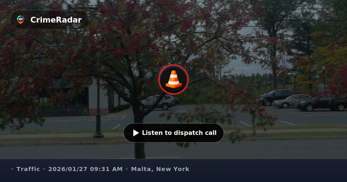 Traffic delays on Route 67 due to shifted tractor trailer, Malta NY ...