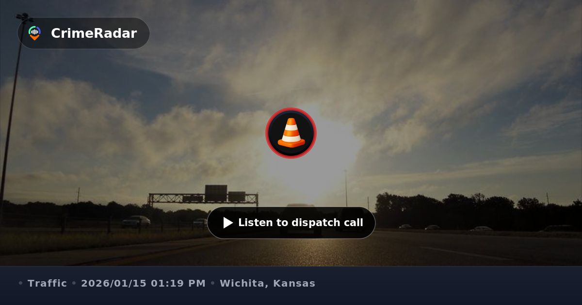 Two-vehicle crash reported near K-96 in Wichita, Wichita KS | CrimeRadar