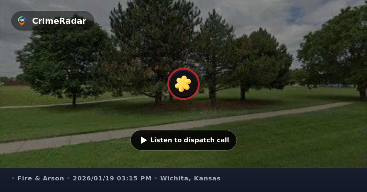 Vehicle fire reported on Highway 96 near Rock Rd, Wichita KS | CrimeRadar
