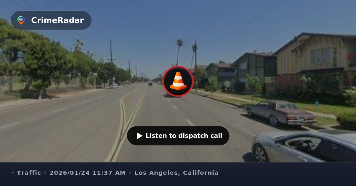 Pedestrian struck by vehicle near Redondo Beach Blvd, Los Angeles ...