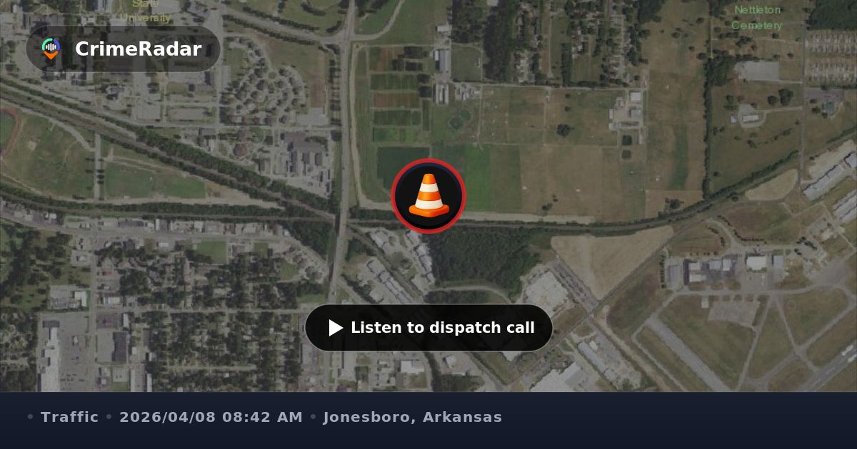 Crash with injury at East Nettleton Dollar Tree, Jonesboro AR | CrimeRadar