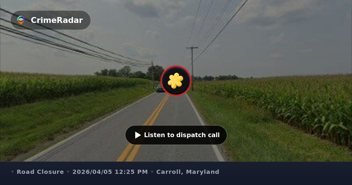 Middleburg Road reopens after power pole replacement, Carroll County MD ...